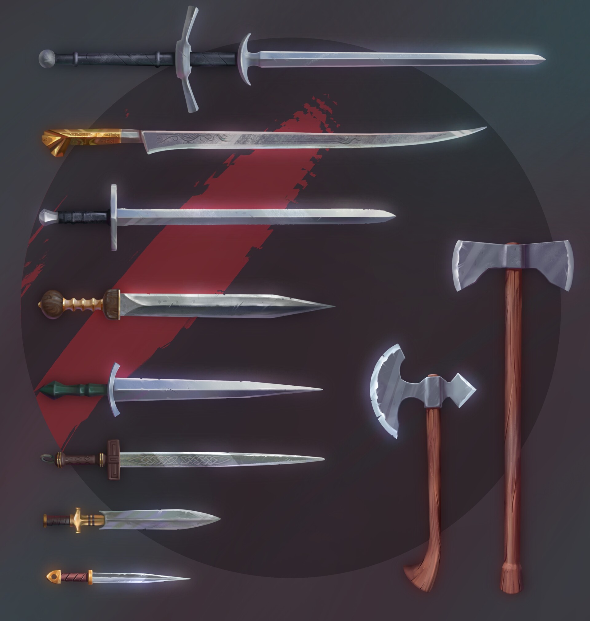 ArtStation - combat weapon