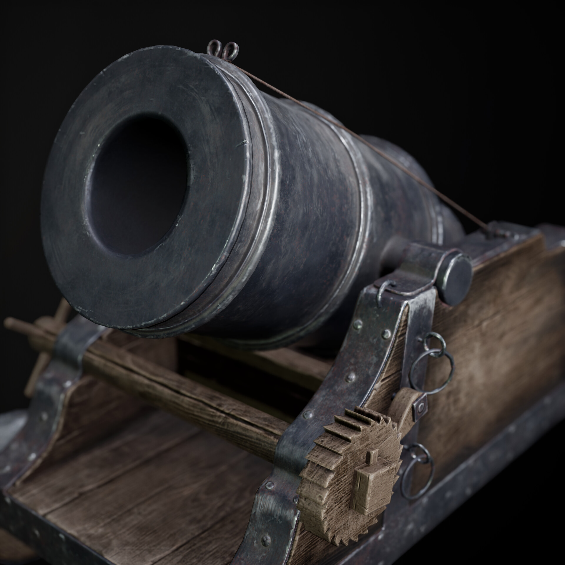ArtStation - Medieval Mortar