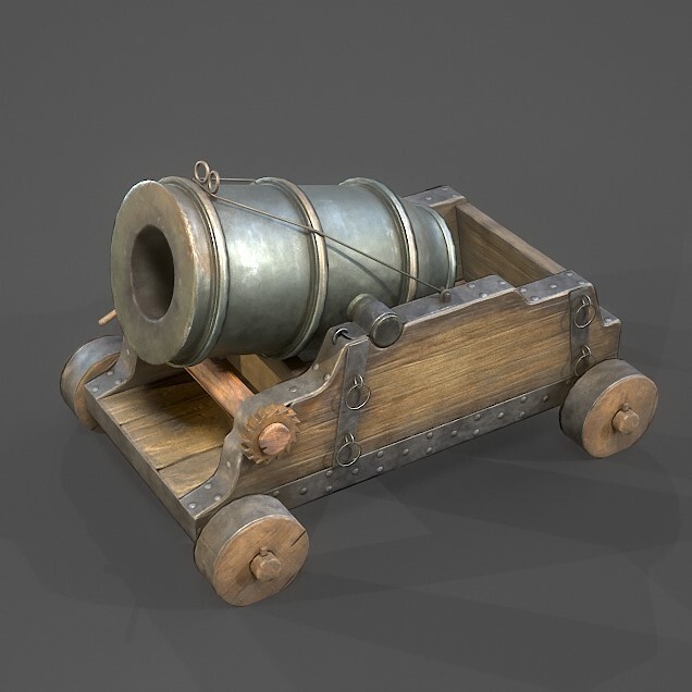 ArtStation - Stylized Mortar