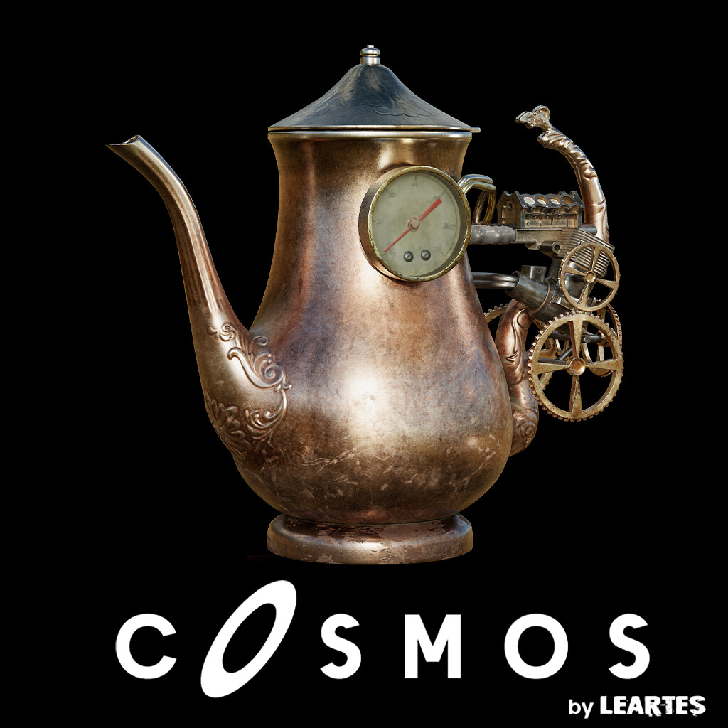 ArtStation - Tea Pot / Cosmos