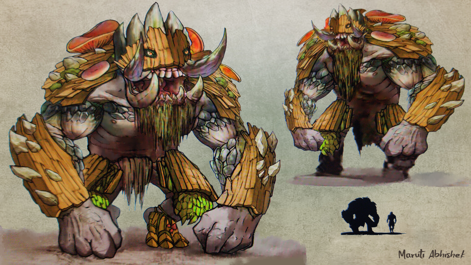 ArtStation - Forest Troll