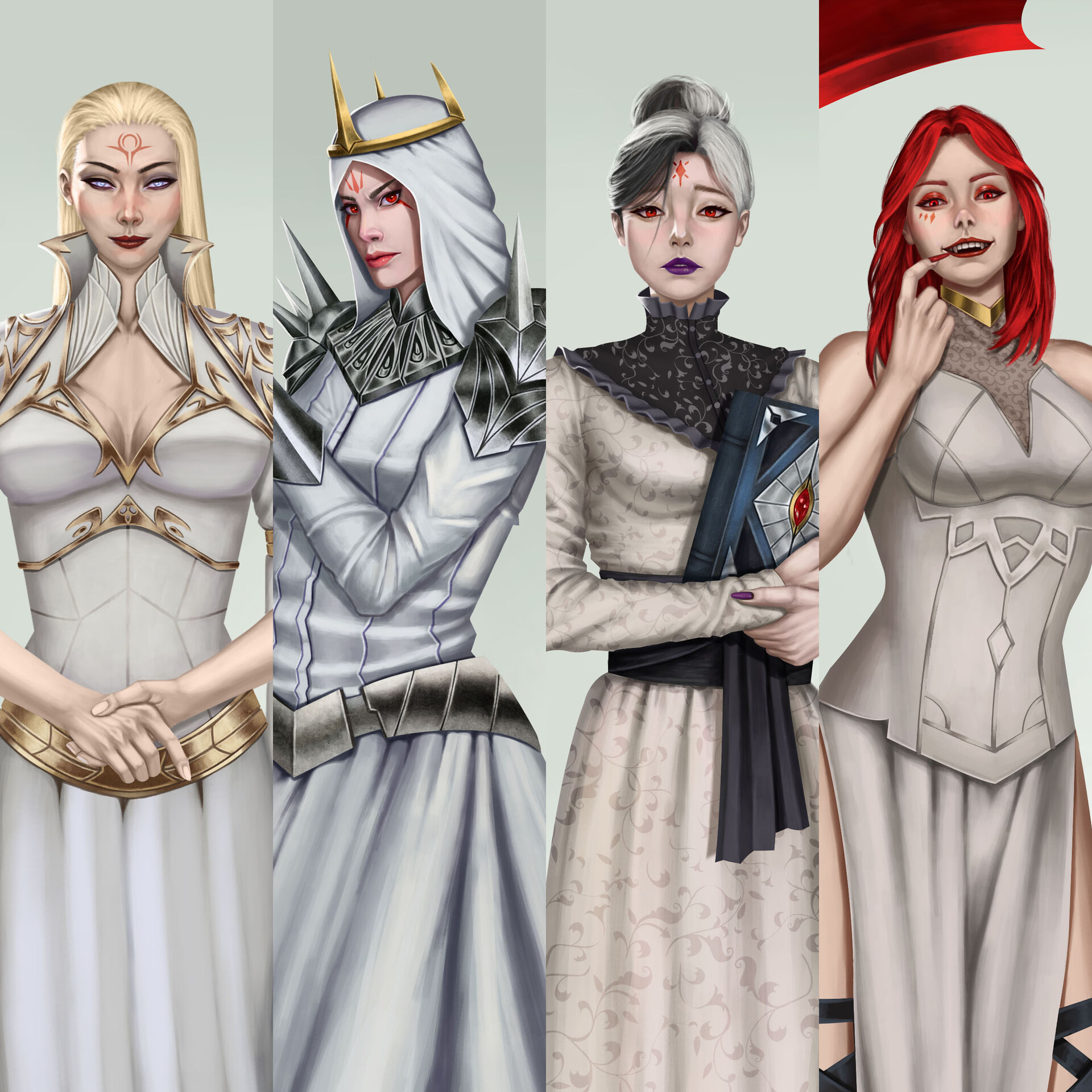 ArtStation - Highborn Vampire Sisters