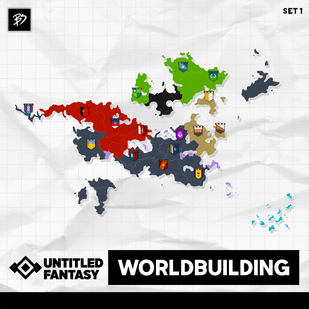 ArtStation - Untitled Fantasy: Worldbuilding Set 1 (2021/12/5)