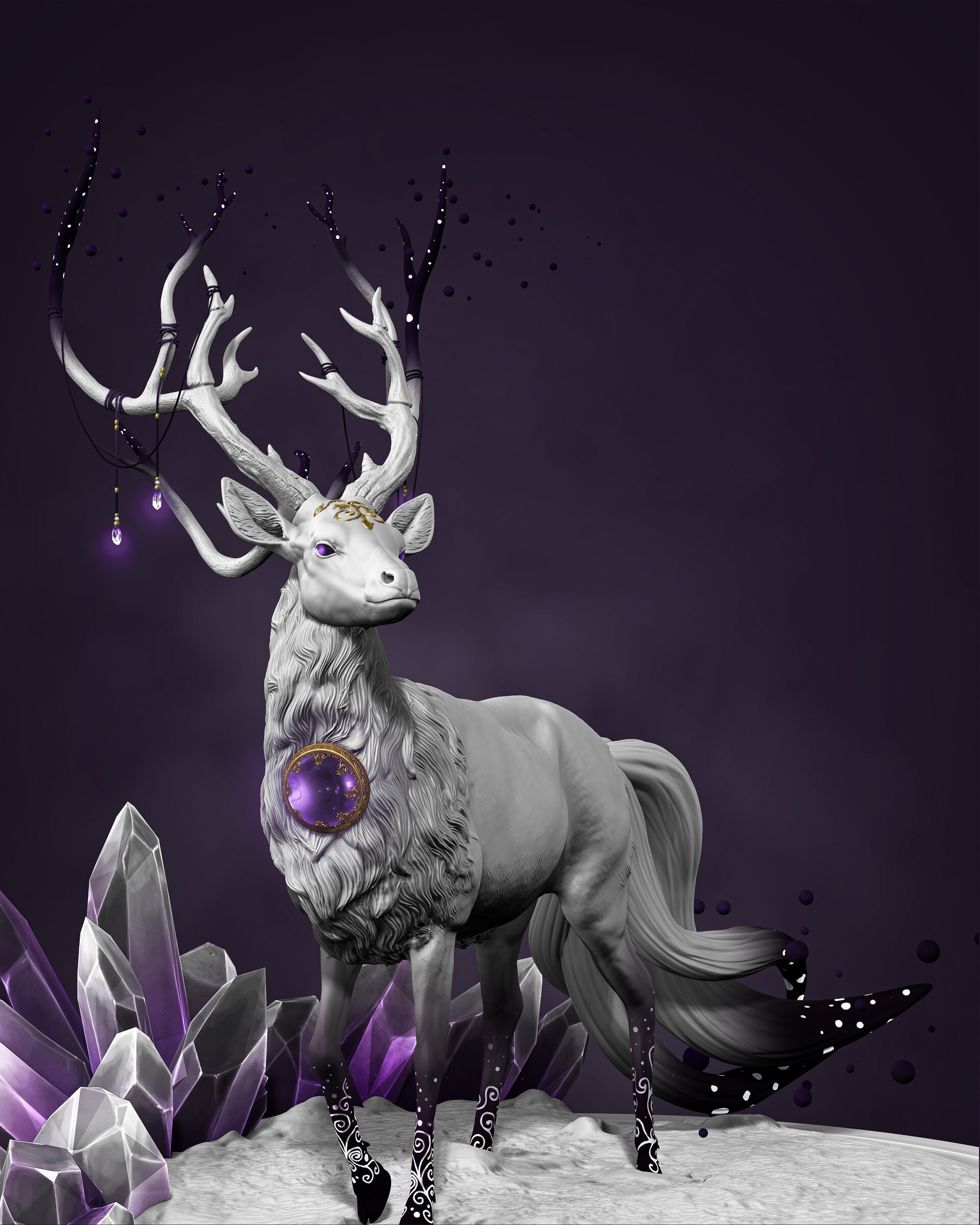 ArtStation - Creature Concept -Deer