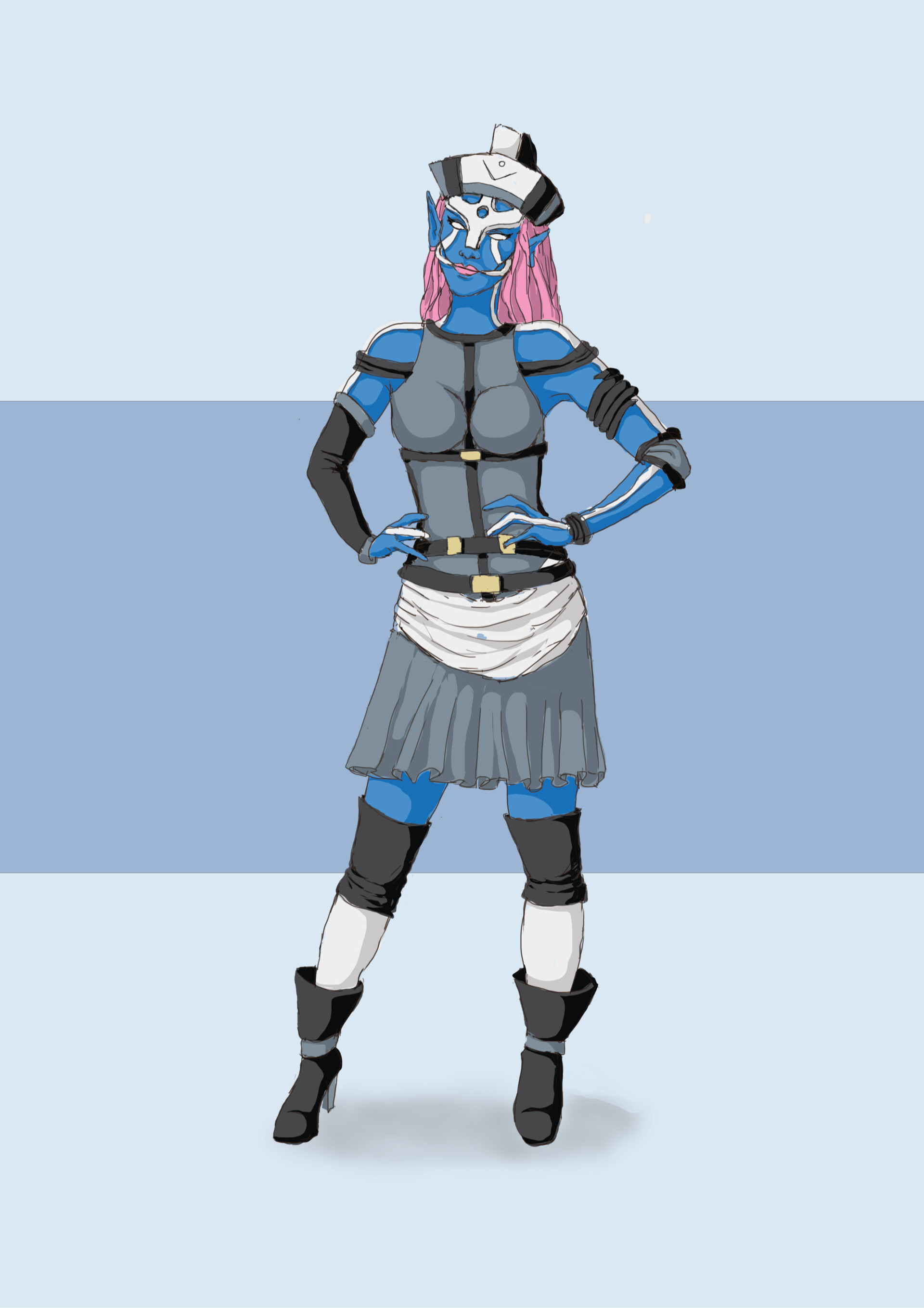 ArtStation - Alien girl