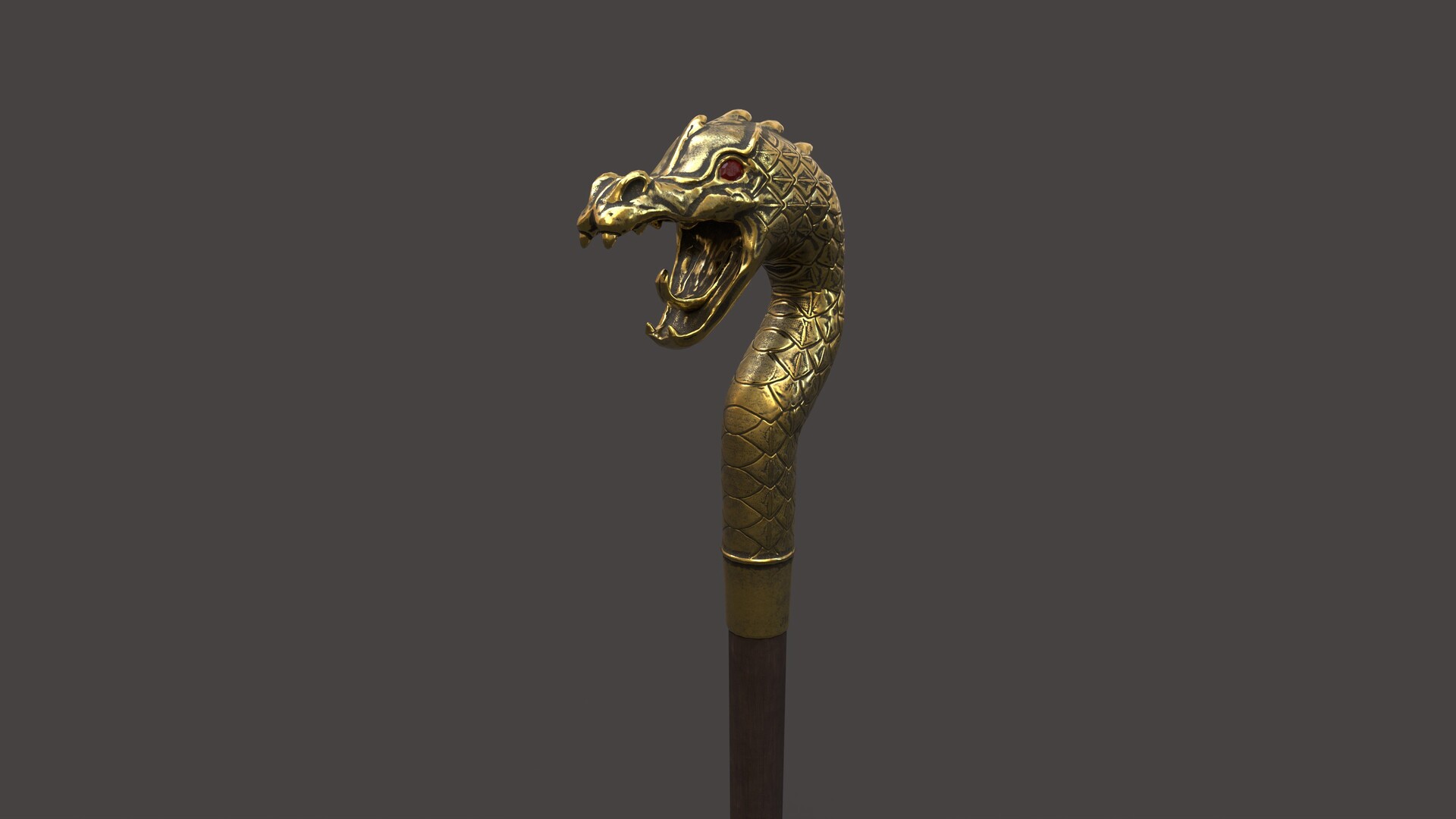 ArtStation - Harry Potter Dragon wand