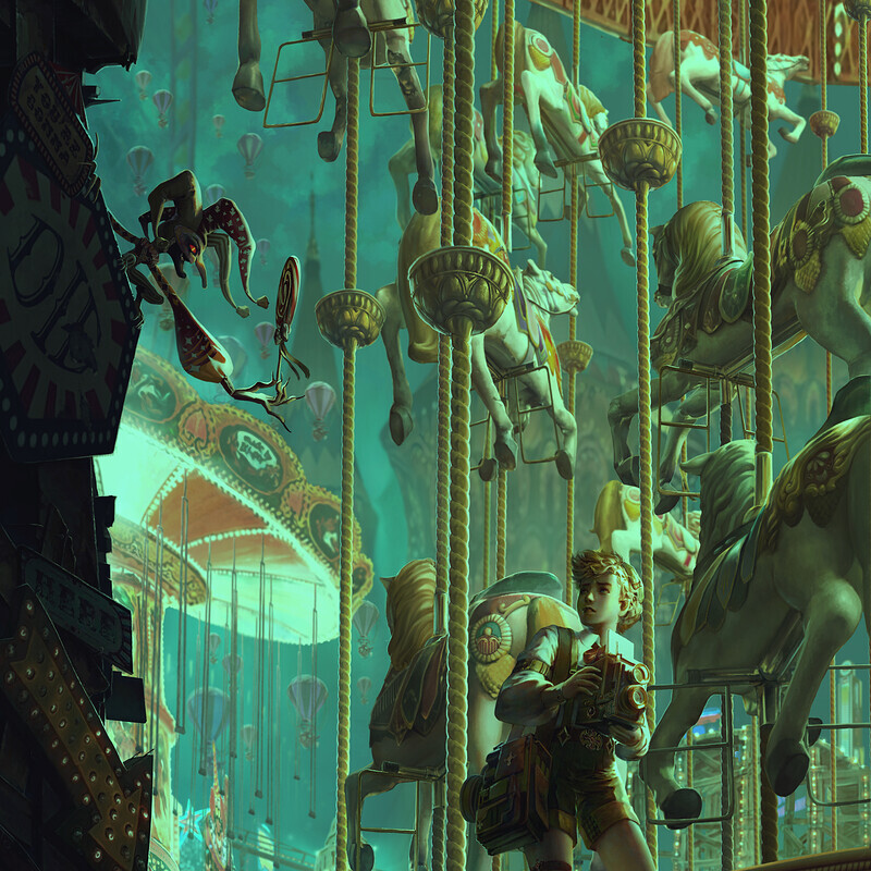 ArtStation - Irene Circus Project