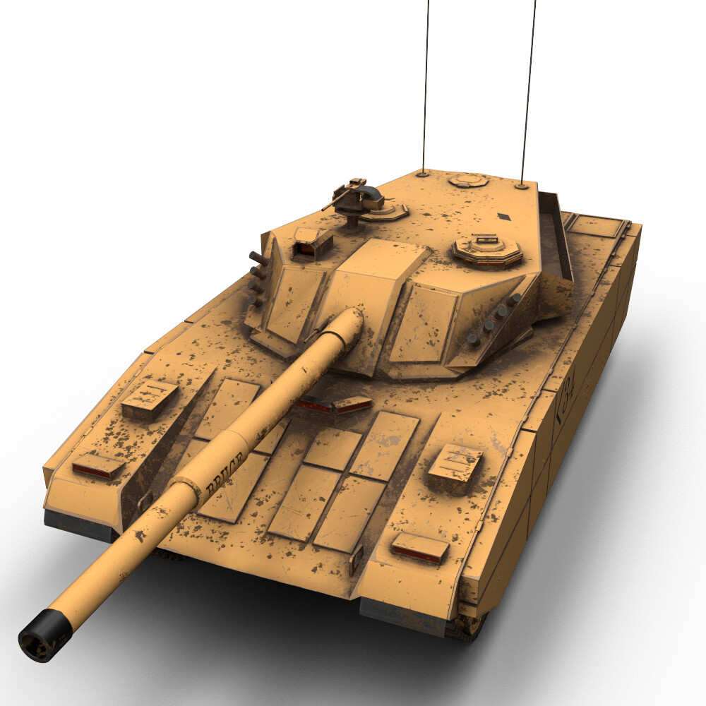 ArtStation - TA-A1 Main Battle Tank