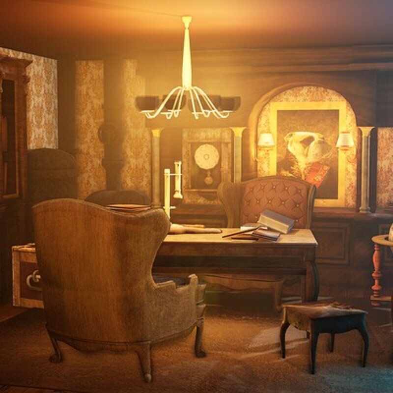 ArtStation - Victorian age room