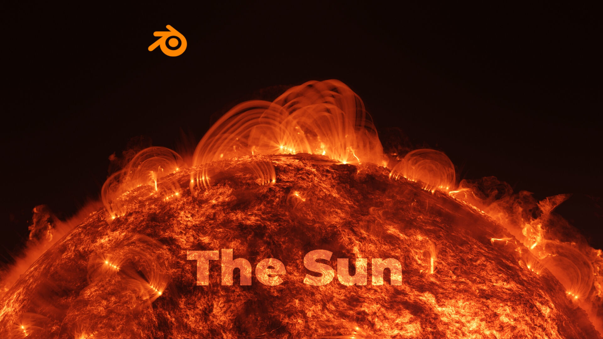 ArtStation - The Sun in Blender 3.0, Cycles X: A Blender Space Cinematic