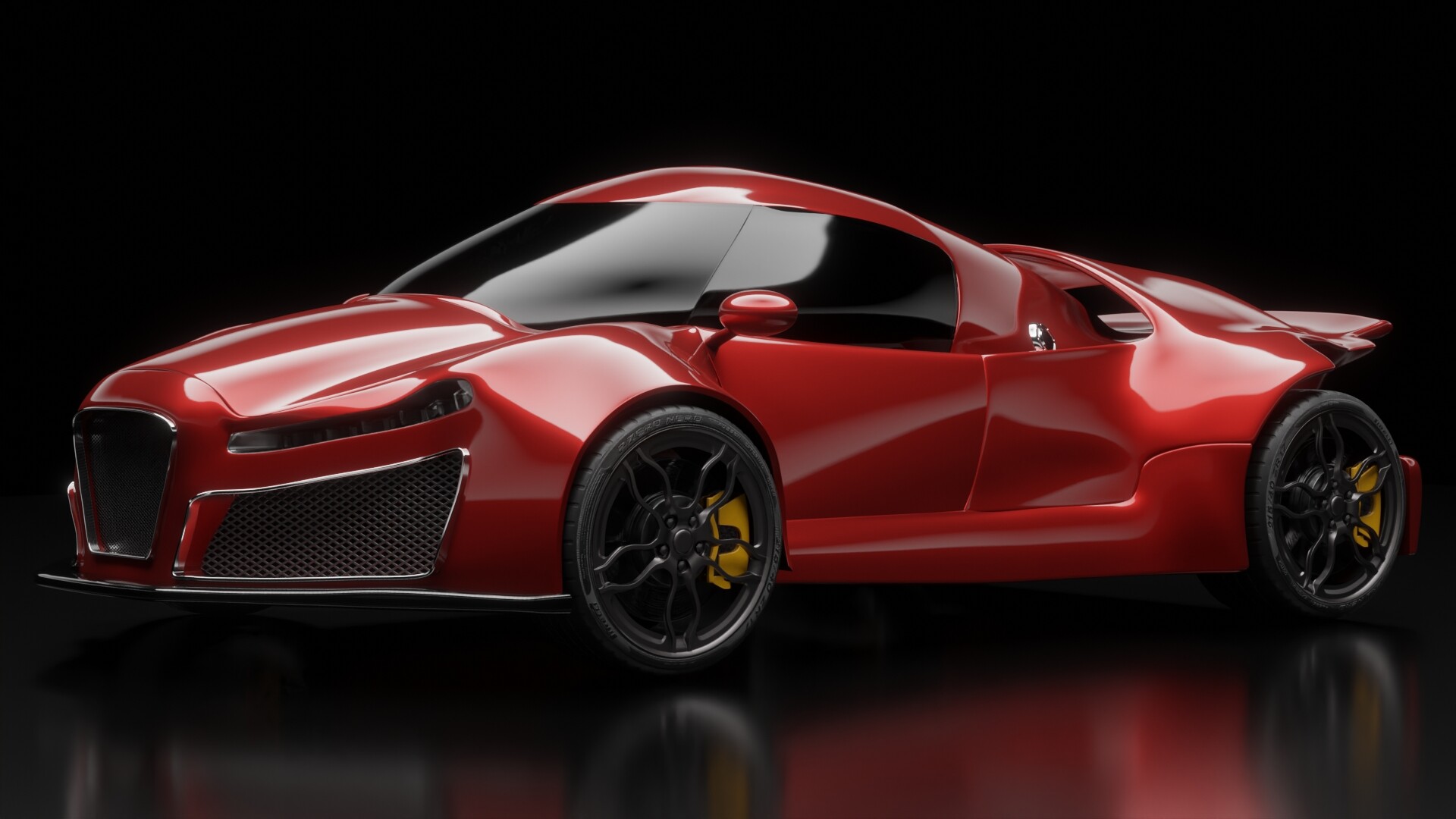 ArtStation - Hum3d 2021 Car Render Challenge Model