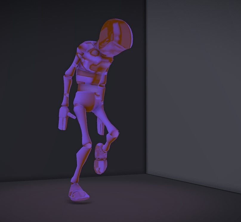 ArtStation - Sad Walk Cycle Animations