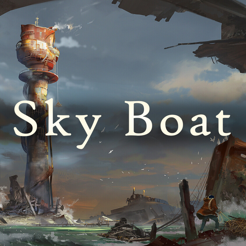 ArtStation - Sky Boat