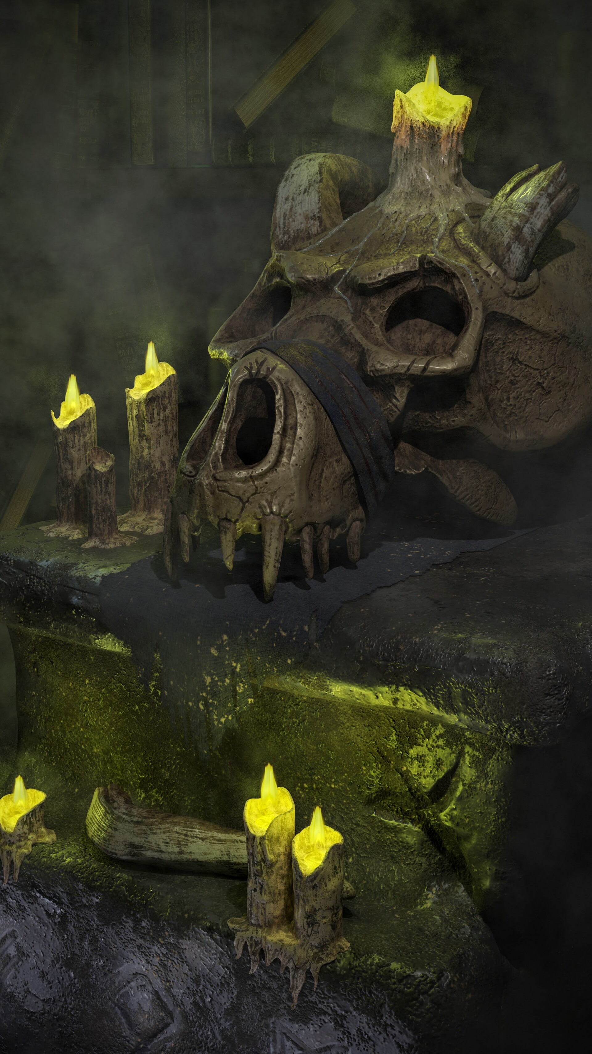 ArtStation - Demon Skull