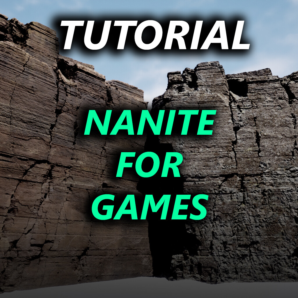 ArtStation - Tutorial - How to use Nanite for Games | Save Memory on UE5