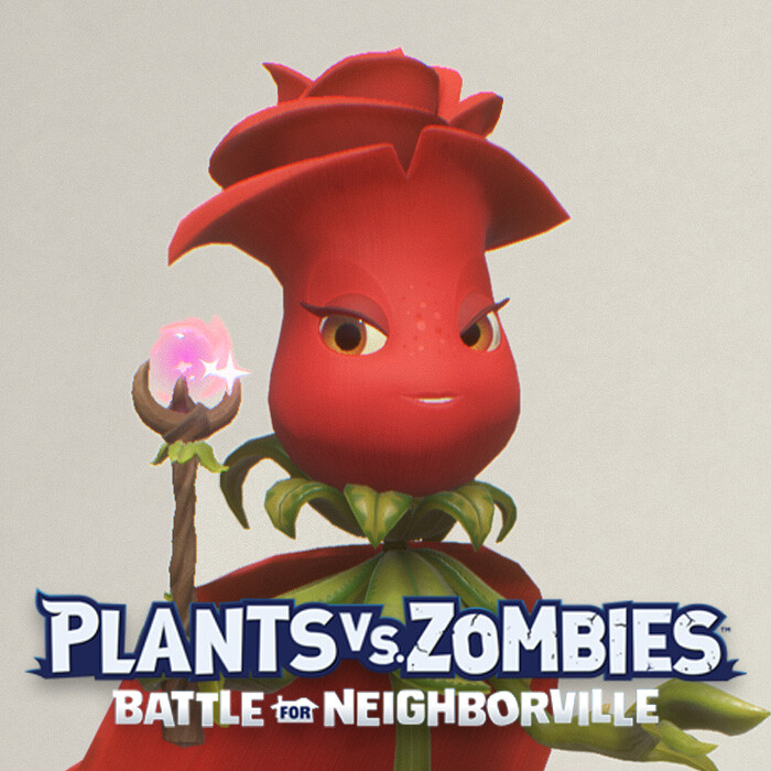 ArtStation - Plants vs Zombies: Battle for Neighborville - Rose