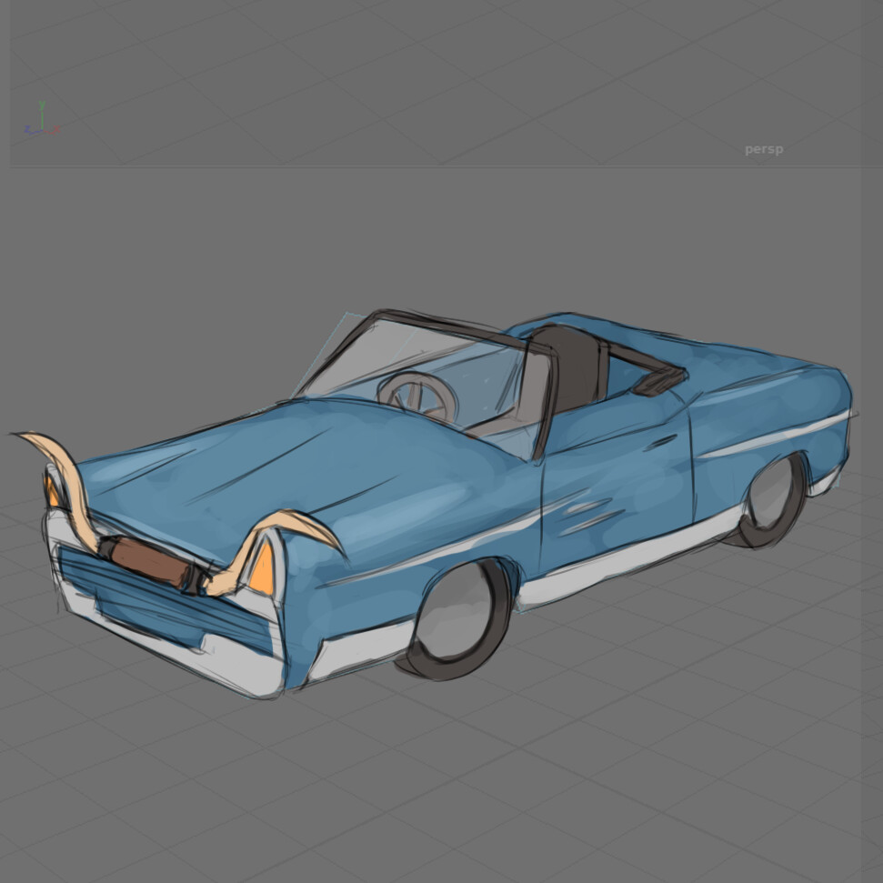 ArtStation - Wild West Car Concepts