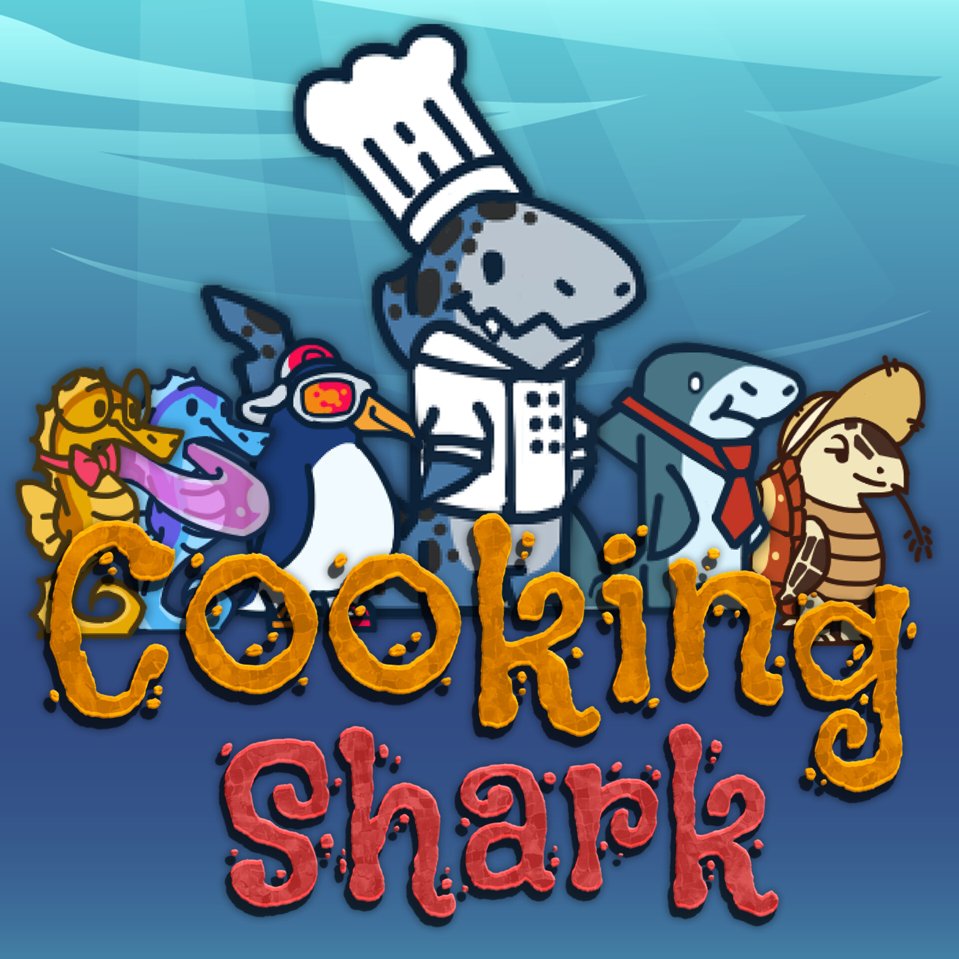 ArtStation - {GAME ART} COOKING SHARK CHARACTERS