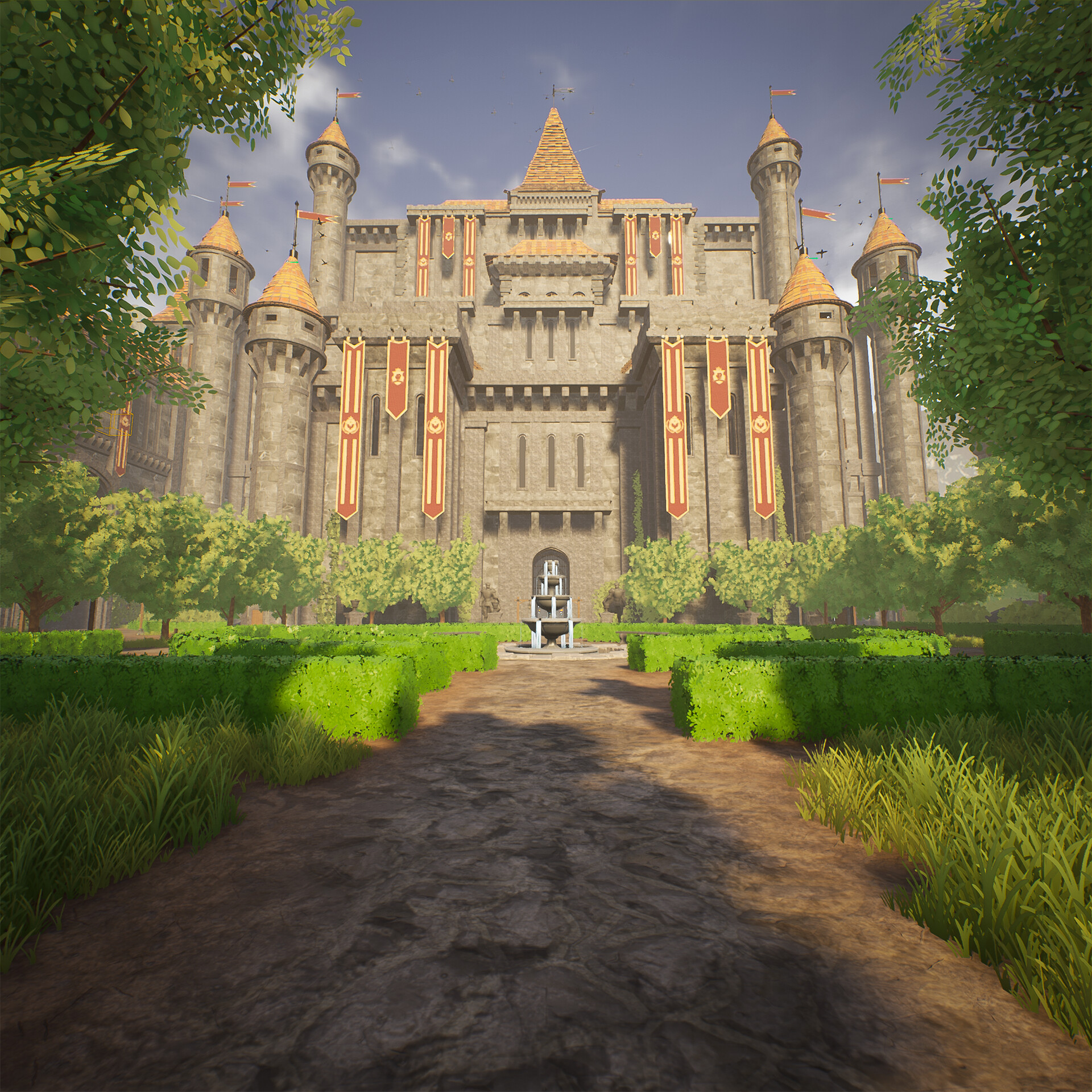 ArtStation - Fantasy Castle