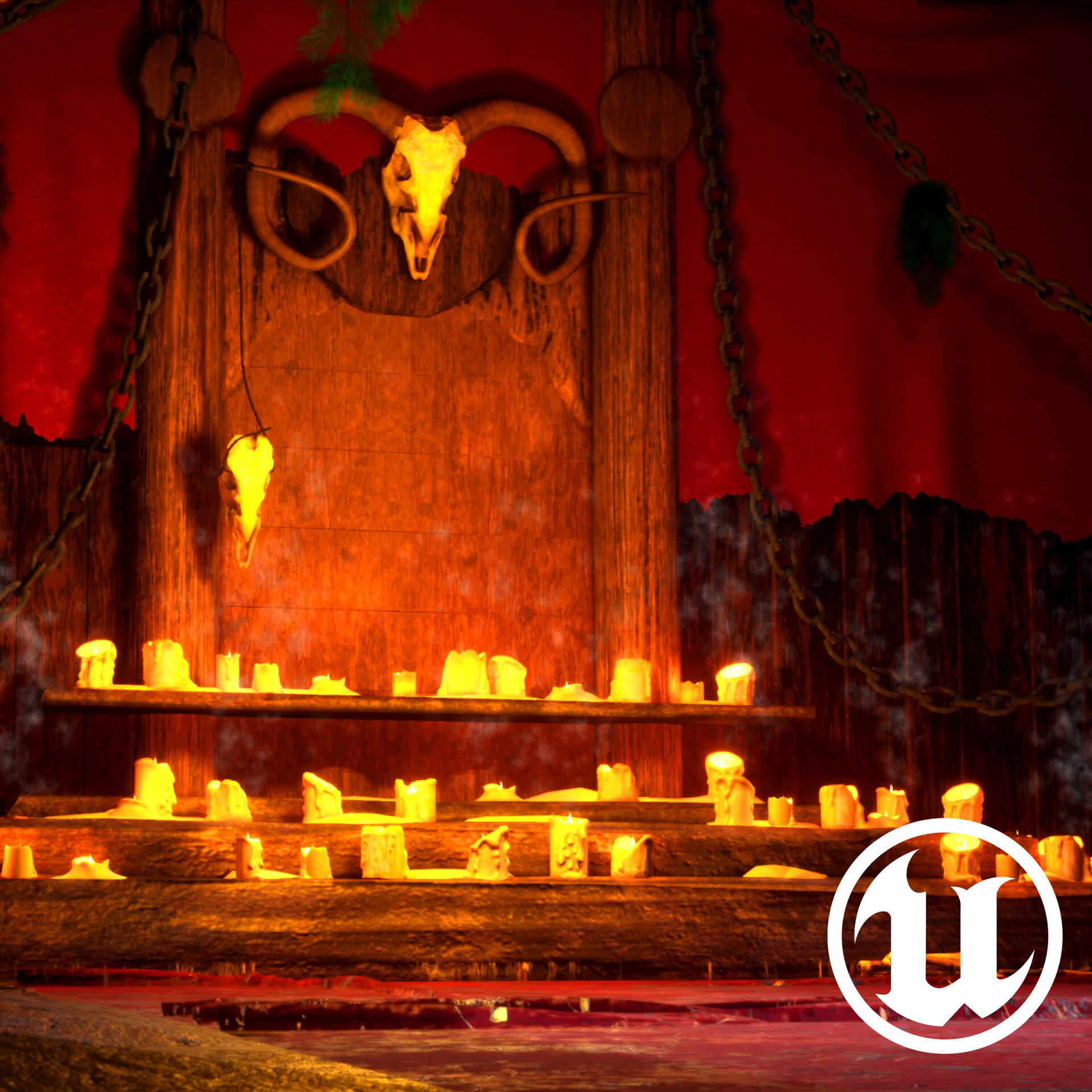 ArtStation - Viking Seer's Hut