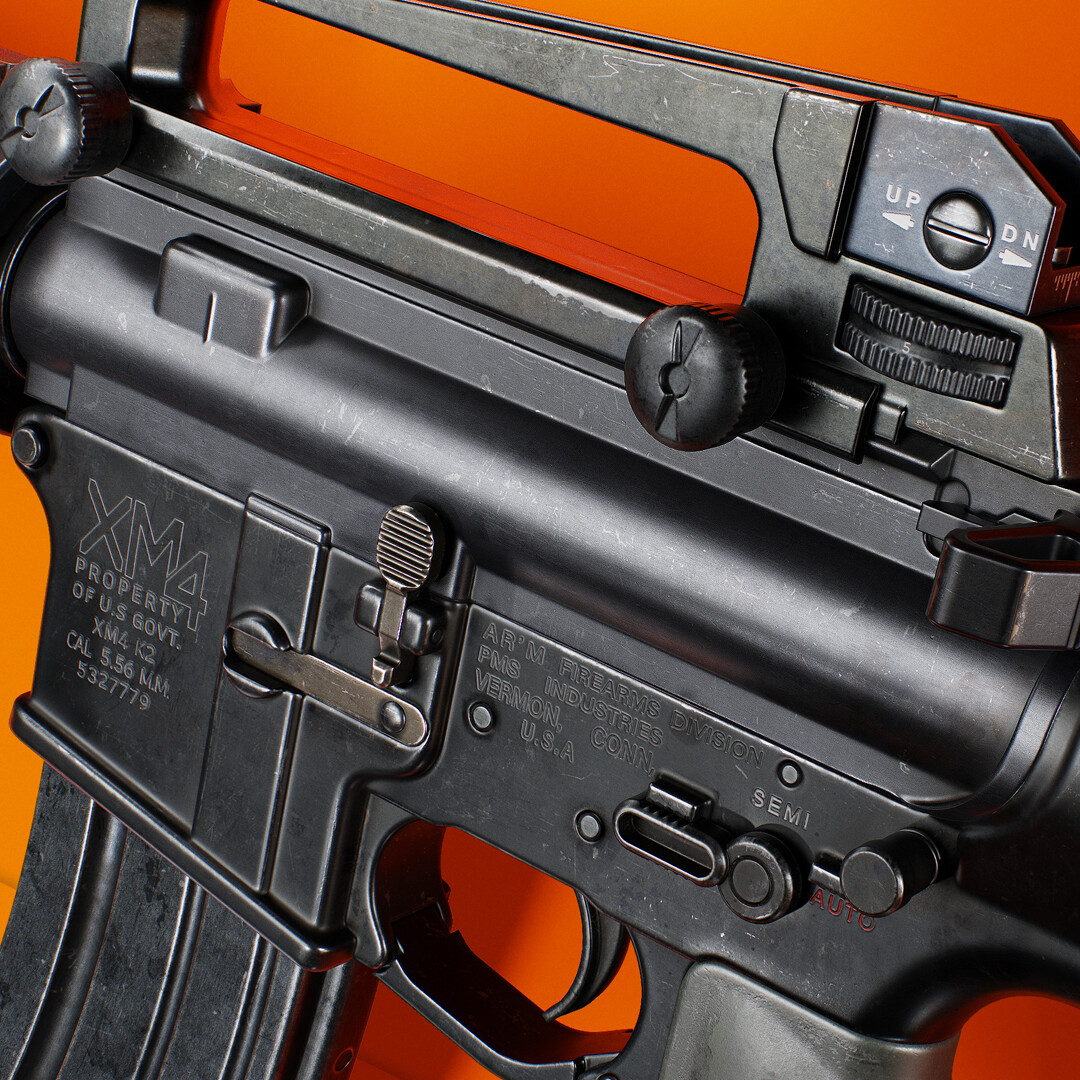 Promesh Studio - SOW XM4-K1 Assault Rifle