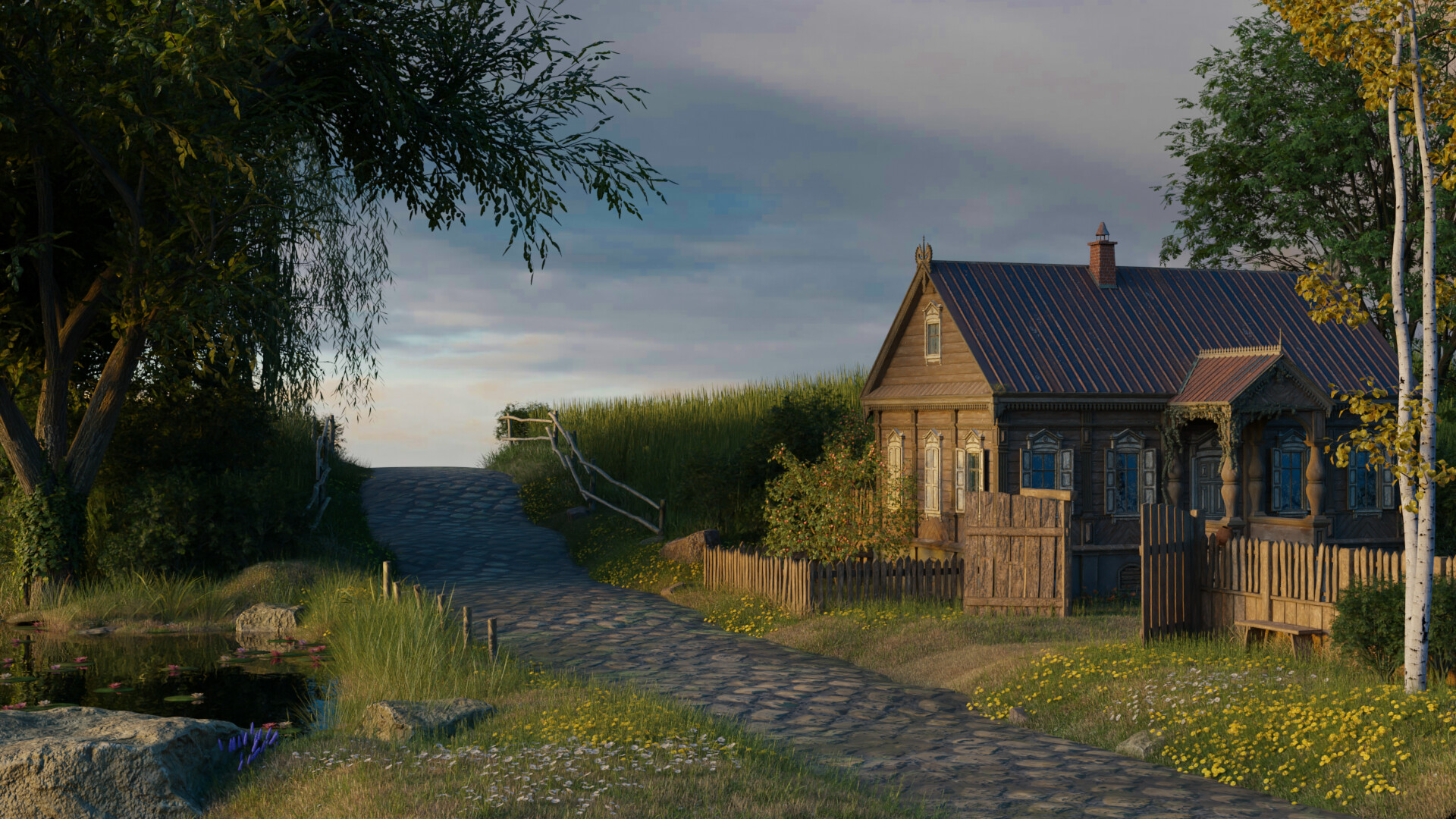 ArtStation - slavic idyll