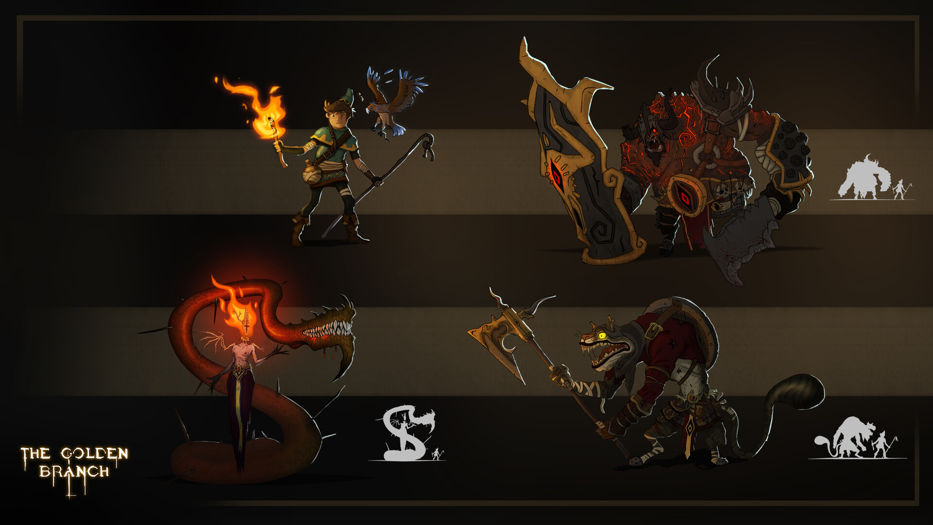 ArtStation - Golden branch - Character design