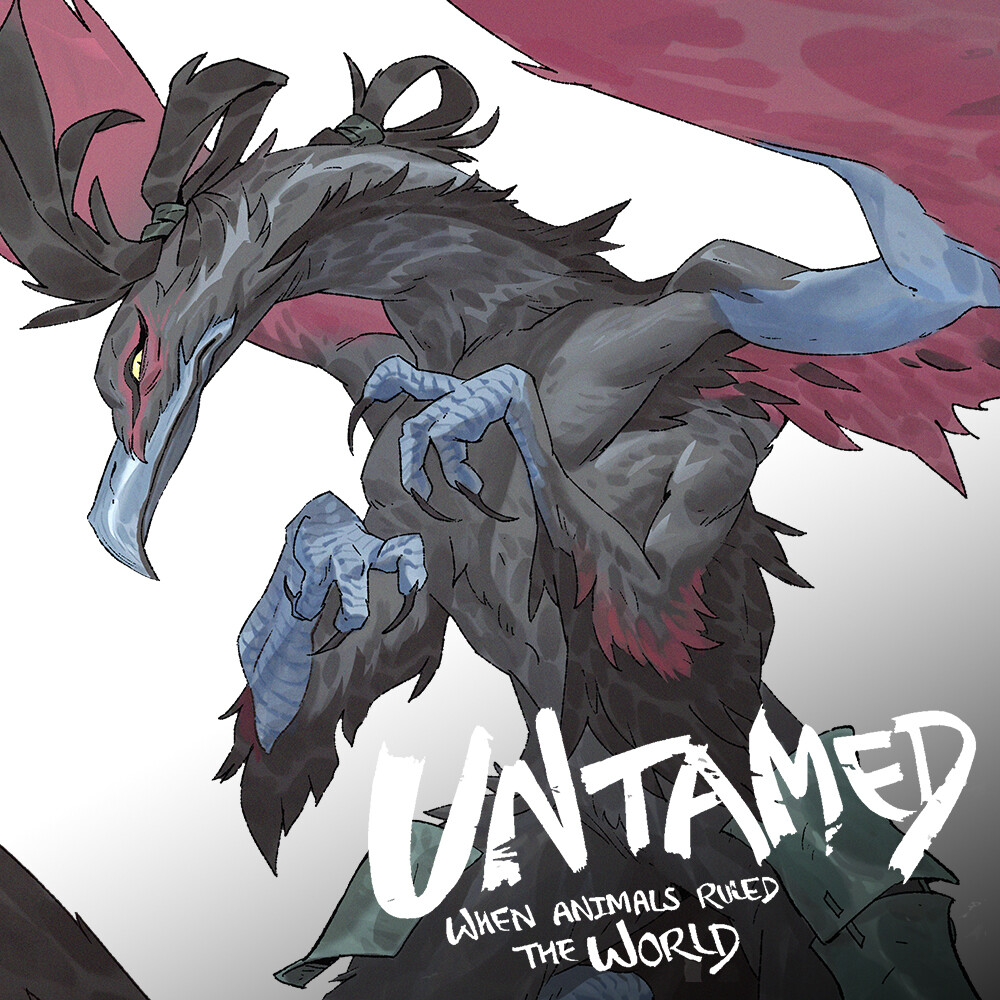 ArtStation - UNTAMED: DIVINE CROW - Artstation Challenge