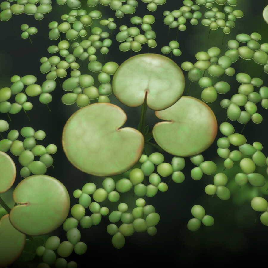 ArtStation - Stylized Foliage (Low-Poly / Game-Ready)