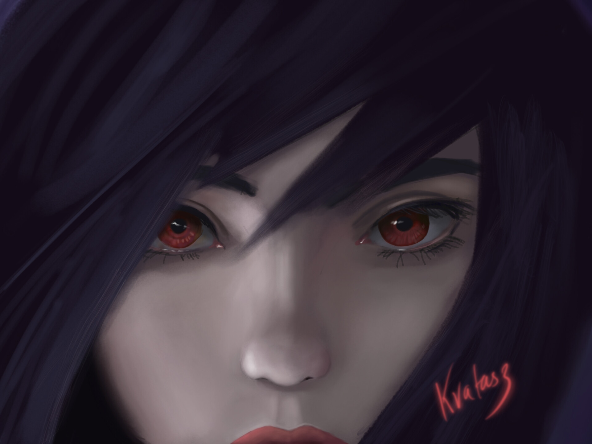 ArtStation - Gaze | Learn to paint 48