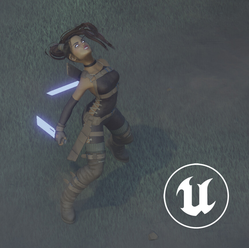 ArtStation - in-game combat animation