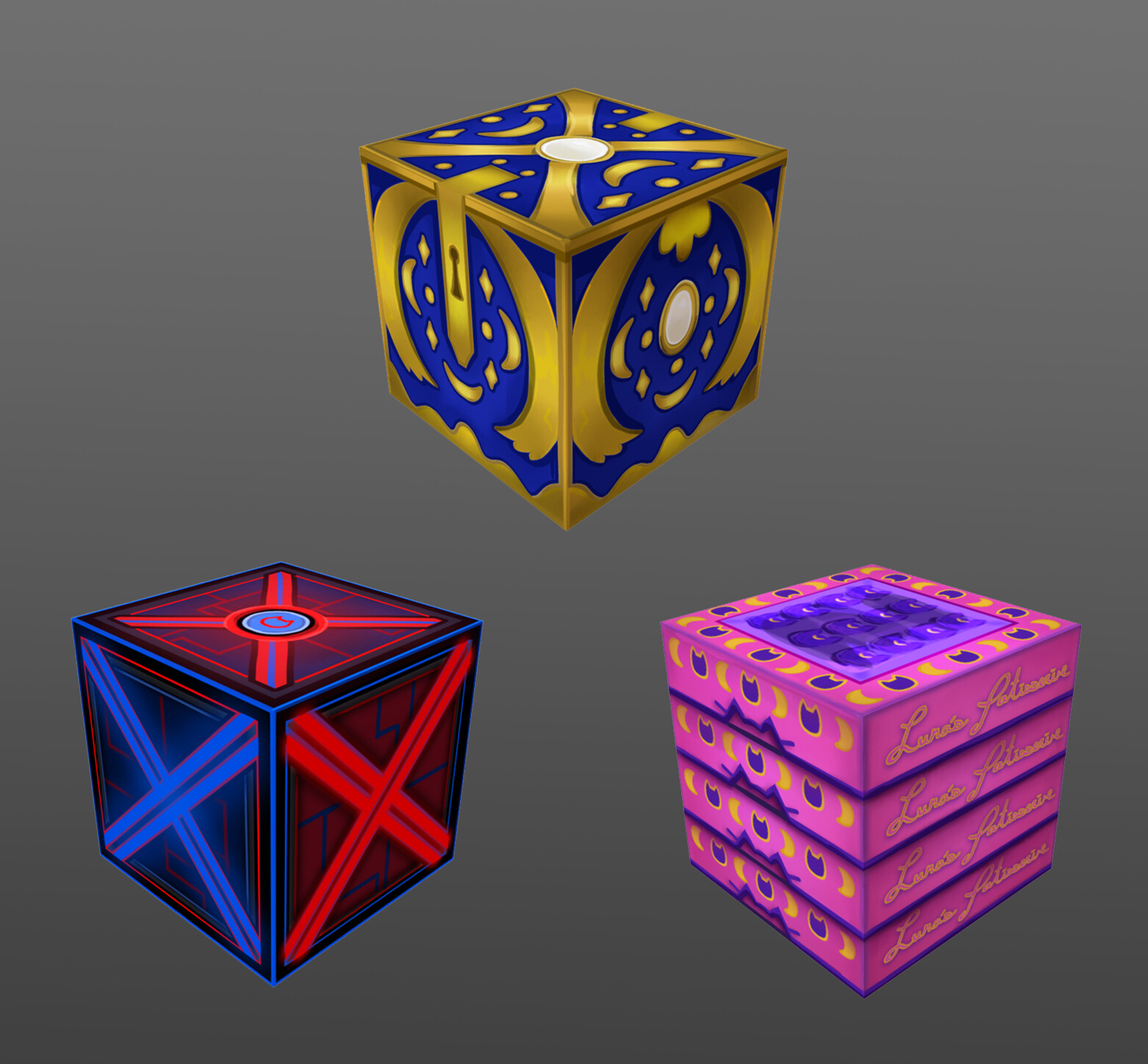 ArtStation - CGMA Stylized Cubes
