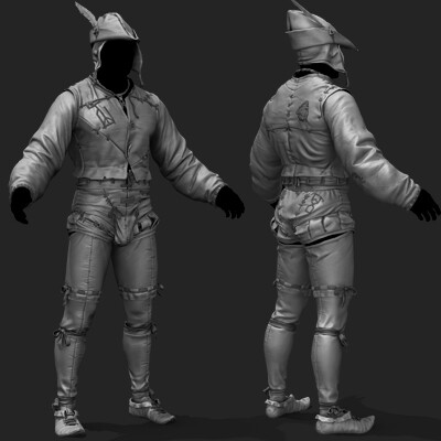ArtStation - Medieval garments