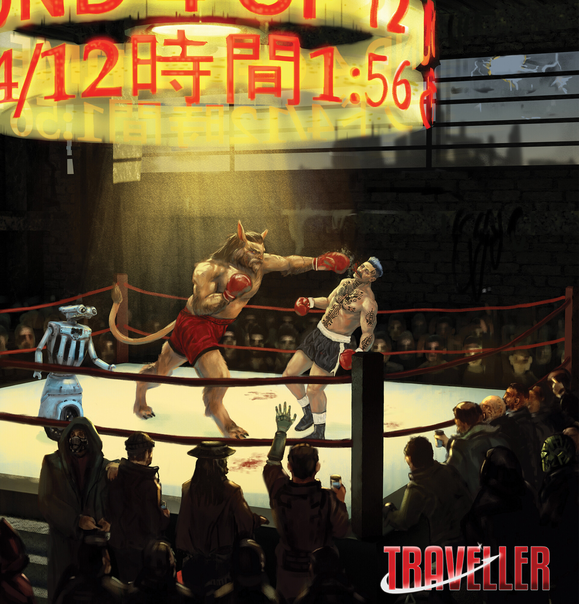 ArtStation - The first rule of melee club..