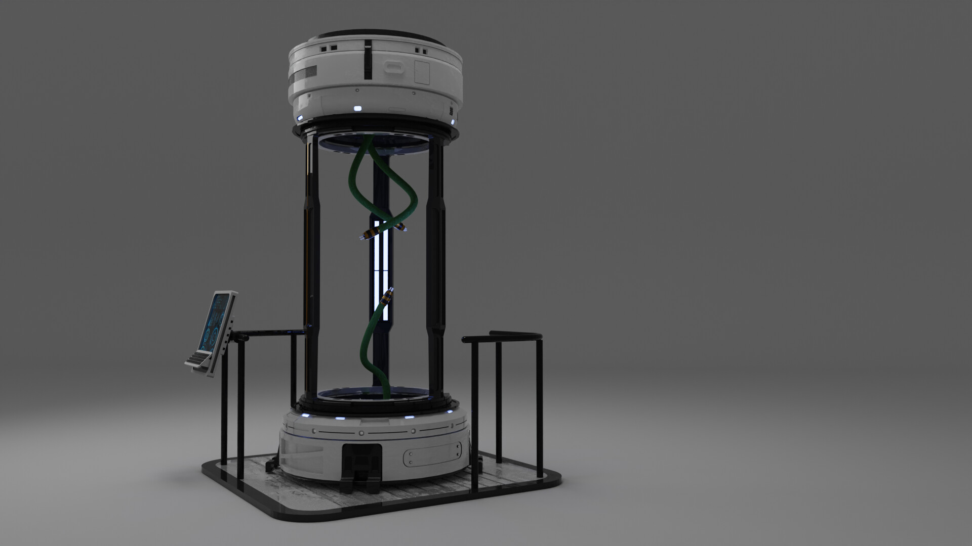 ArtStation - Sci-fi Cloning Capsule