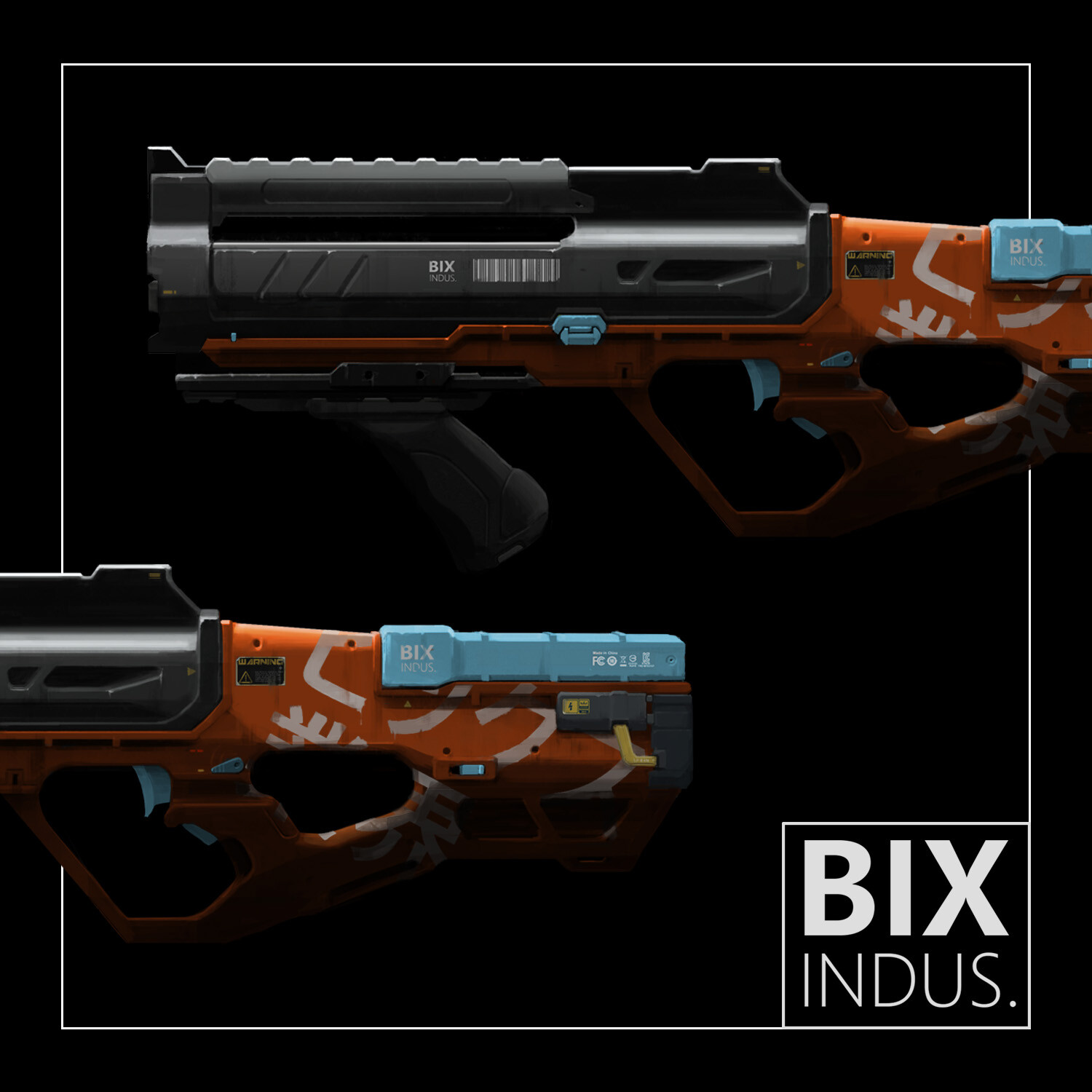 ArtStation - PEW PEW Sci-fi Gun
