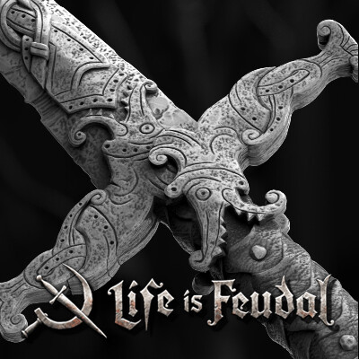 ArtStation - Medieval knight sword