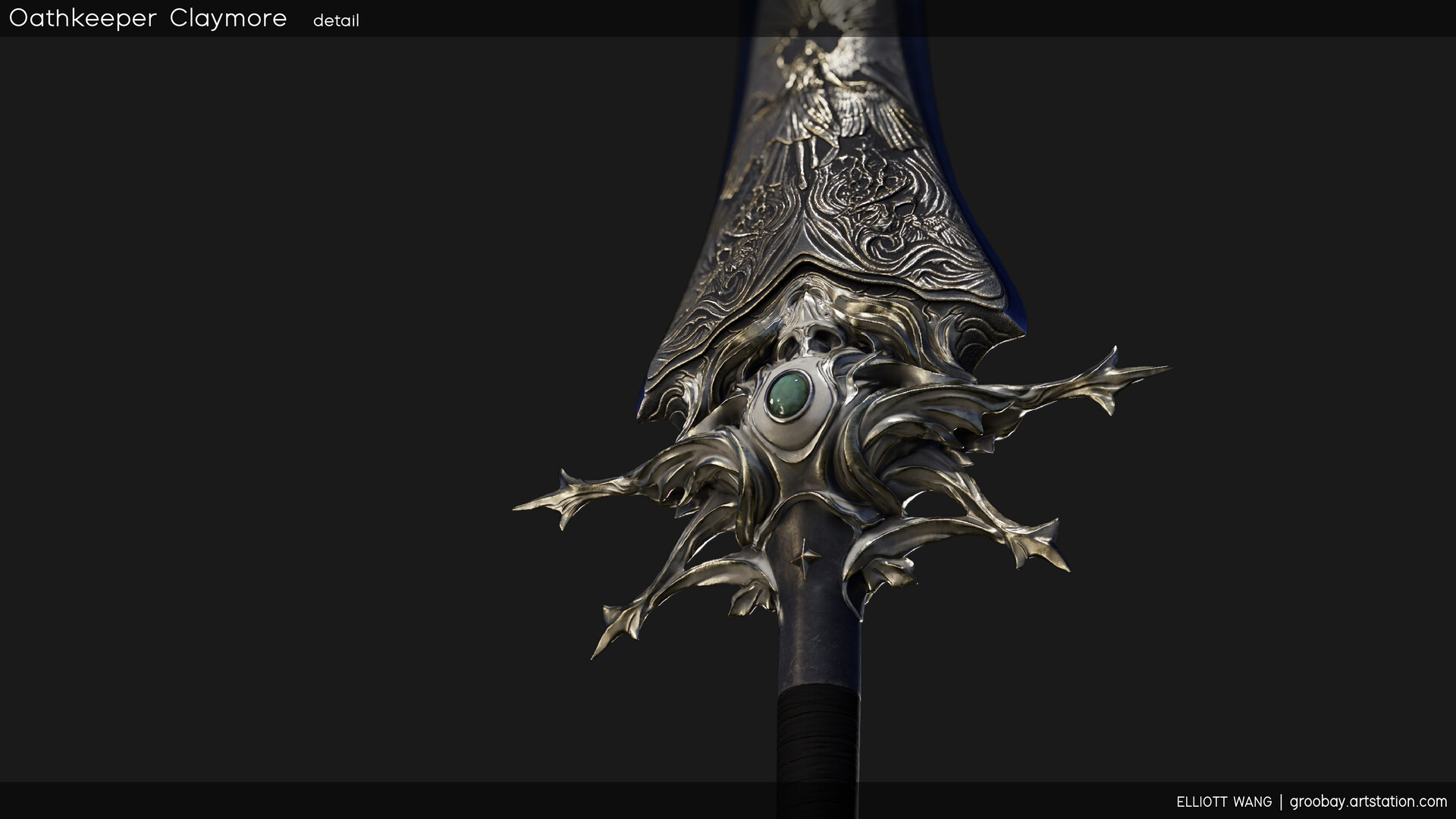 ArtStation - Oathkeeper Claymore