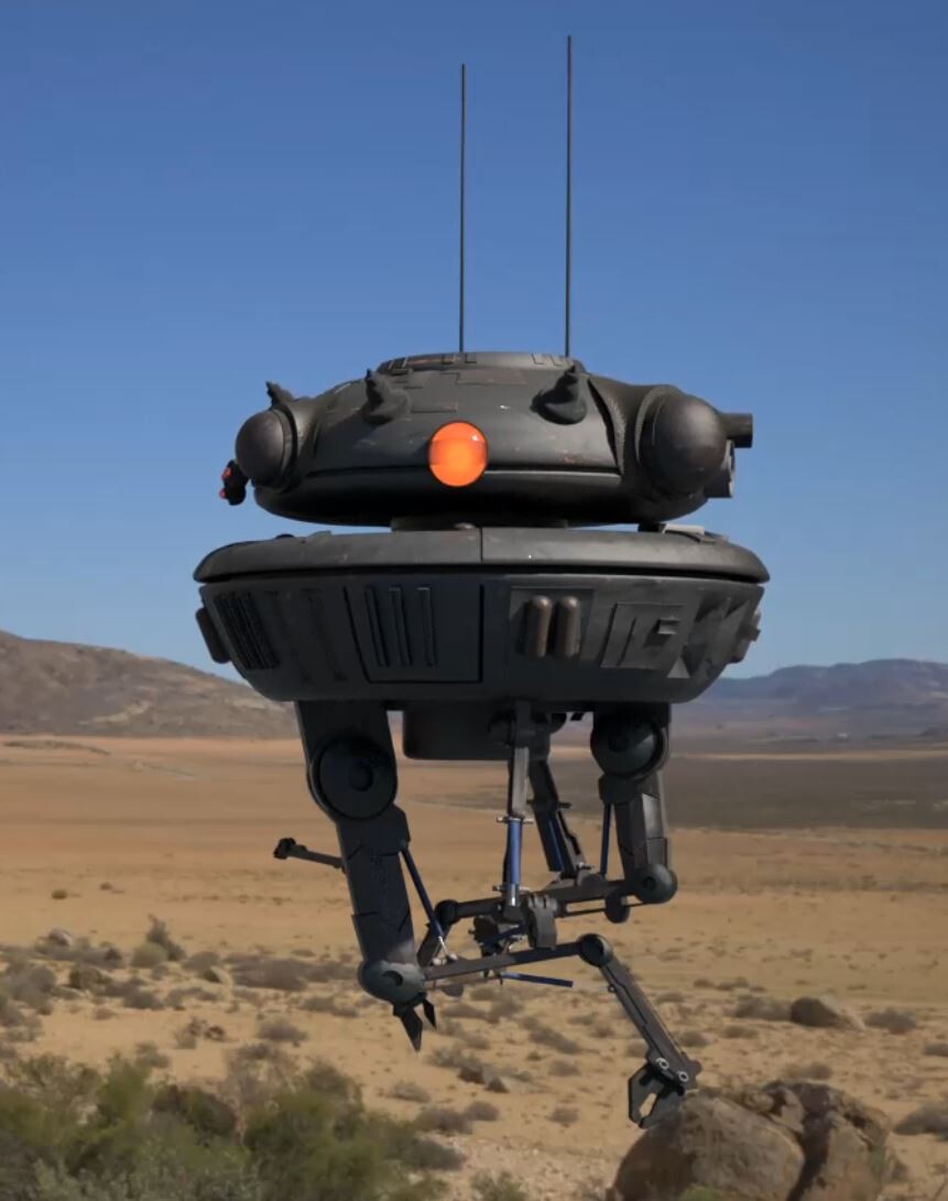 ArtStation - 3D Animated Probe Droid