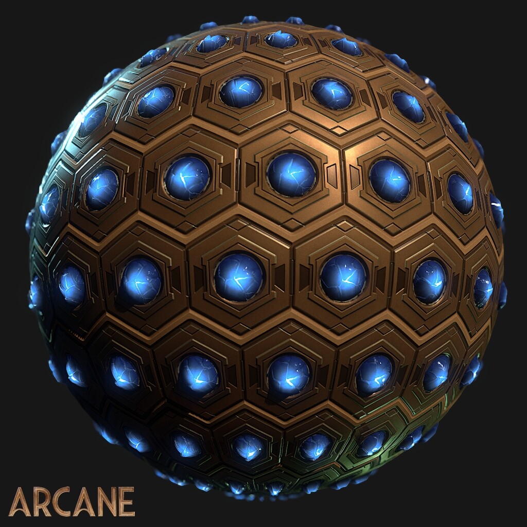 ArtStation - Hextech Material