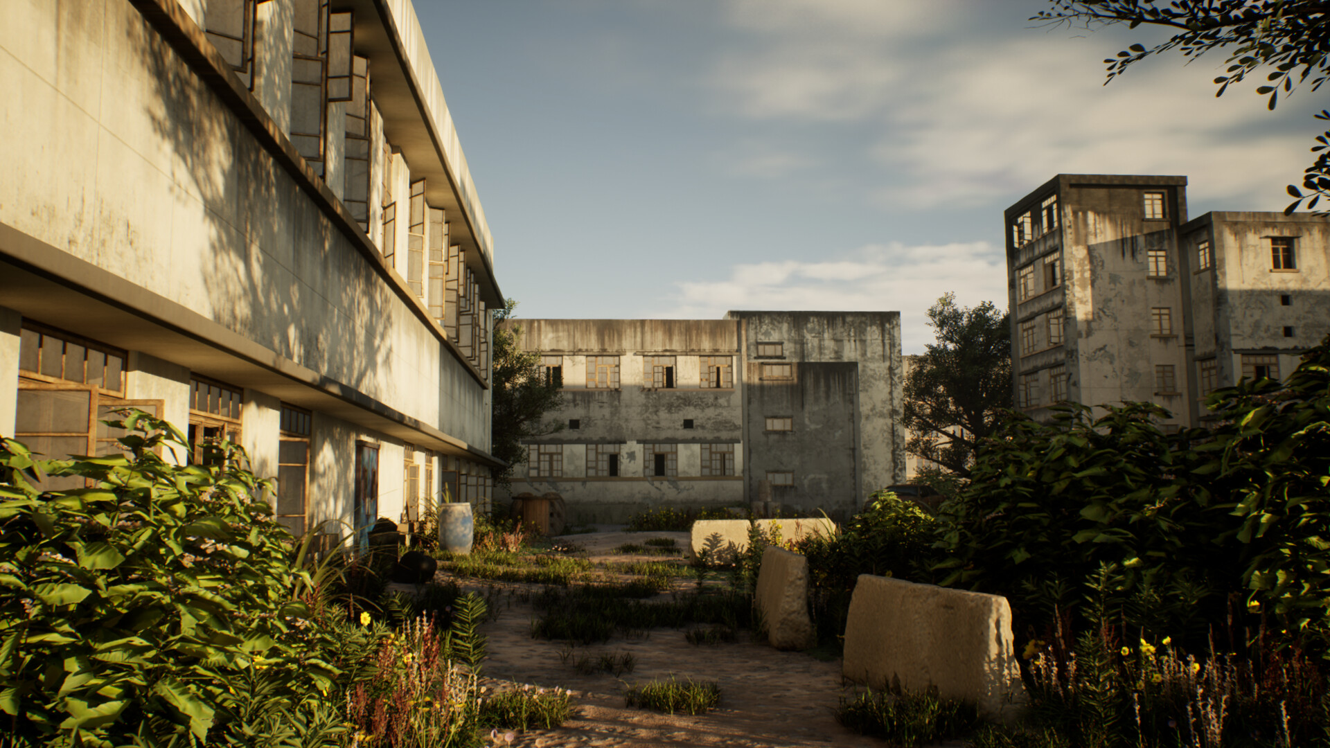 ArtStation - Abandoned building environment