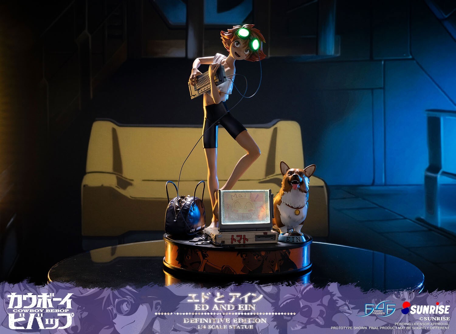 ArtStation - F4F COWBOY BEBOP - ED AND EIN (DEFINITIVE EDITION)