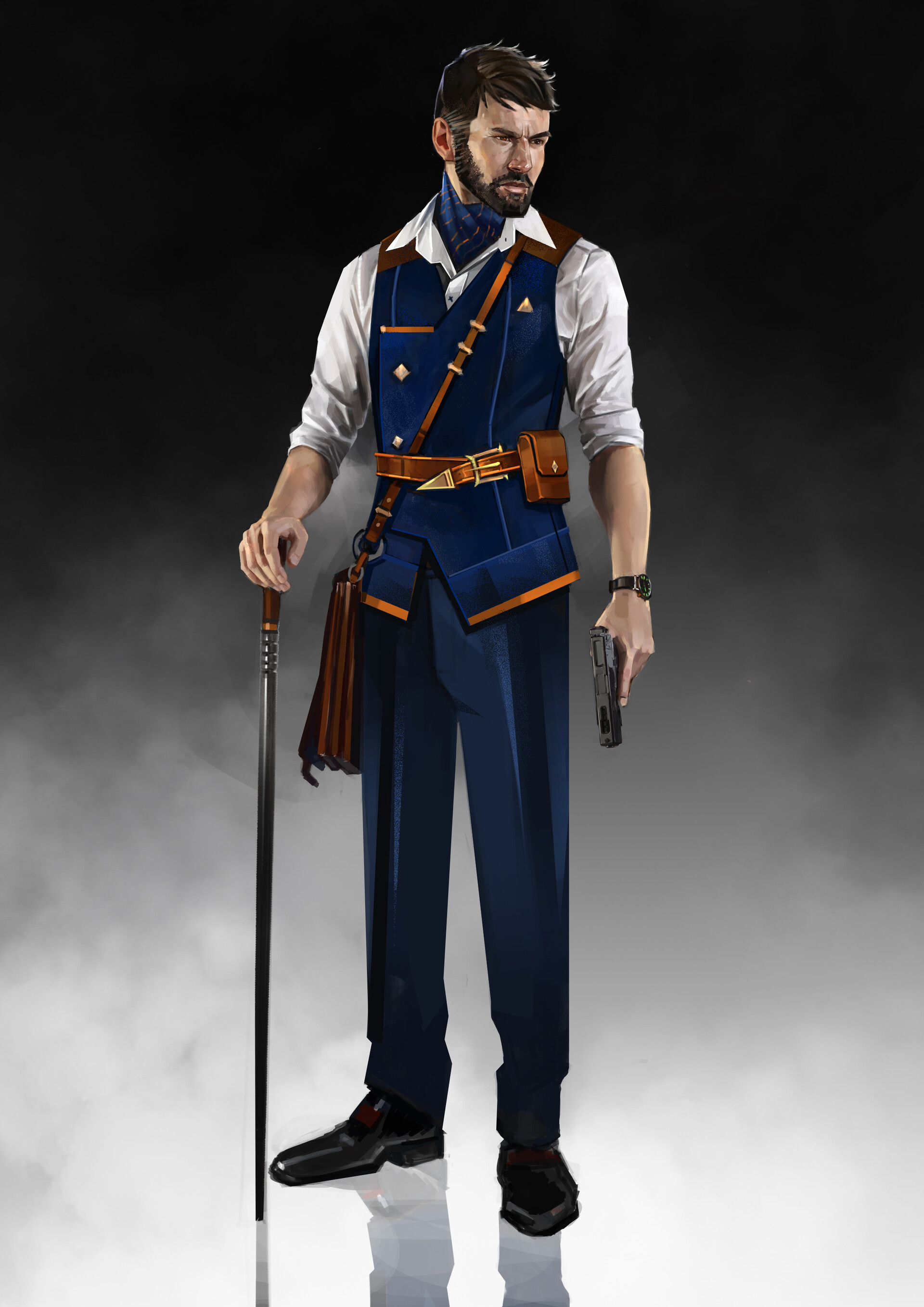 ArtStation - Main Hero Concept for Concept Artist RPG 8