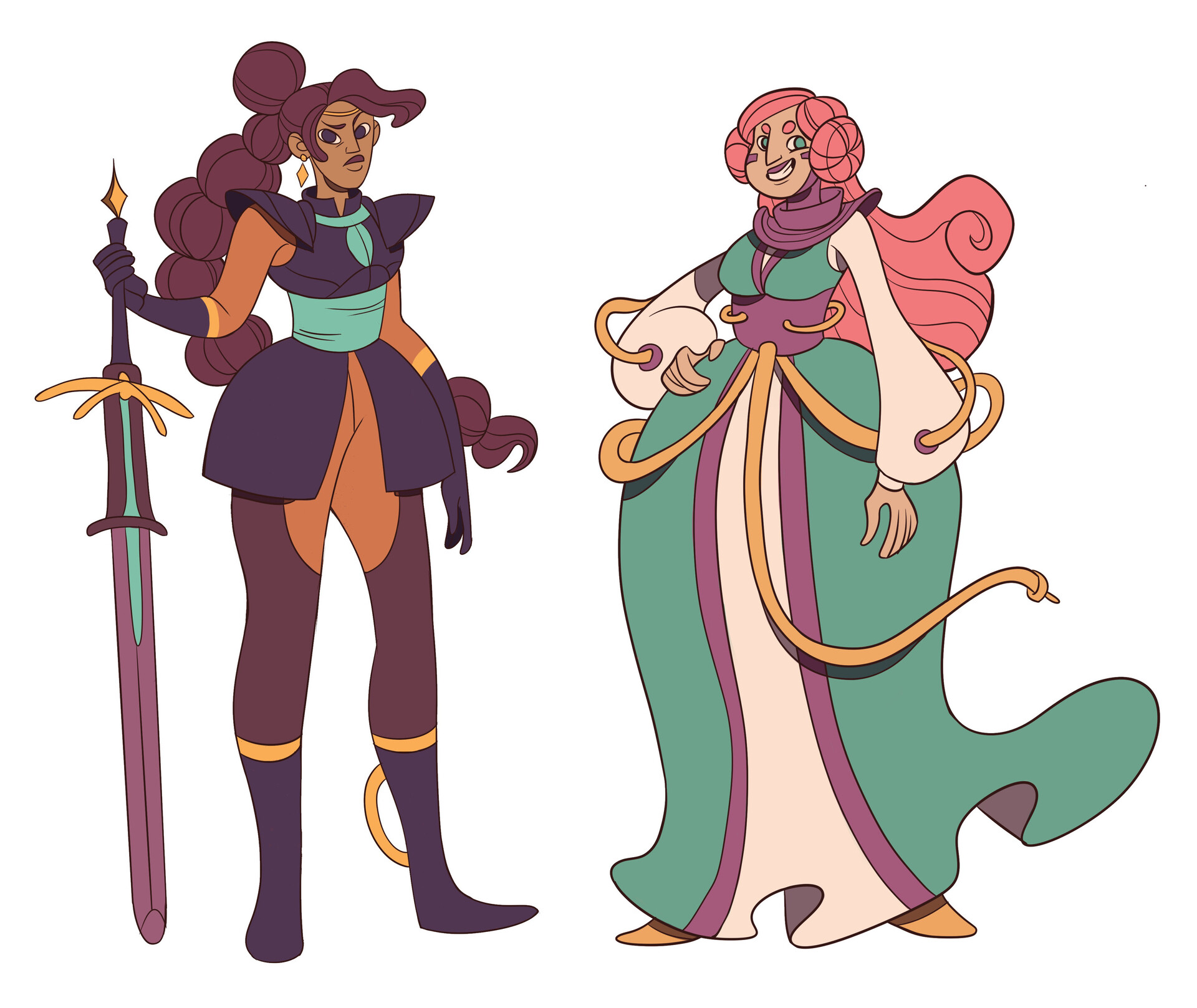 ArtStation - Space Princesses