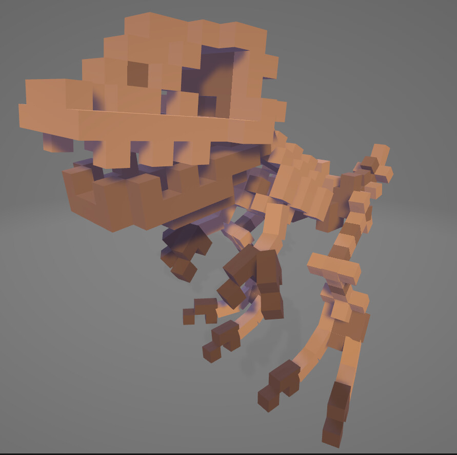 ArtStation - Undead Mini-Raptor