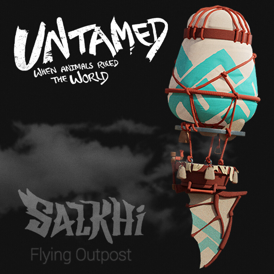 ArtStation - Untamed Challenge - Flying Outpost