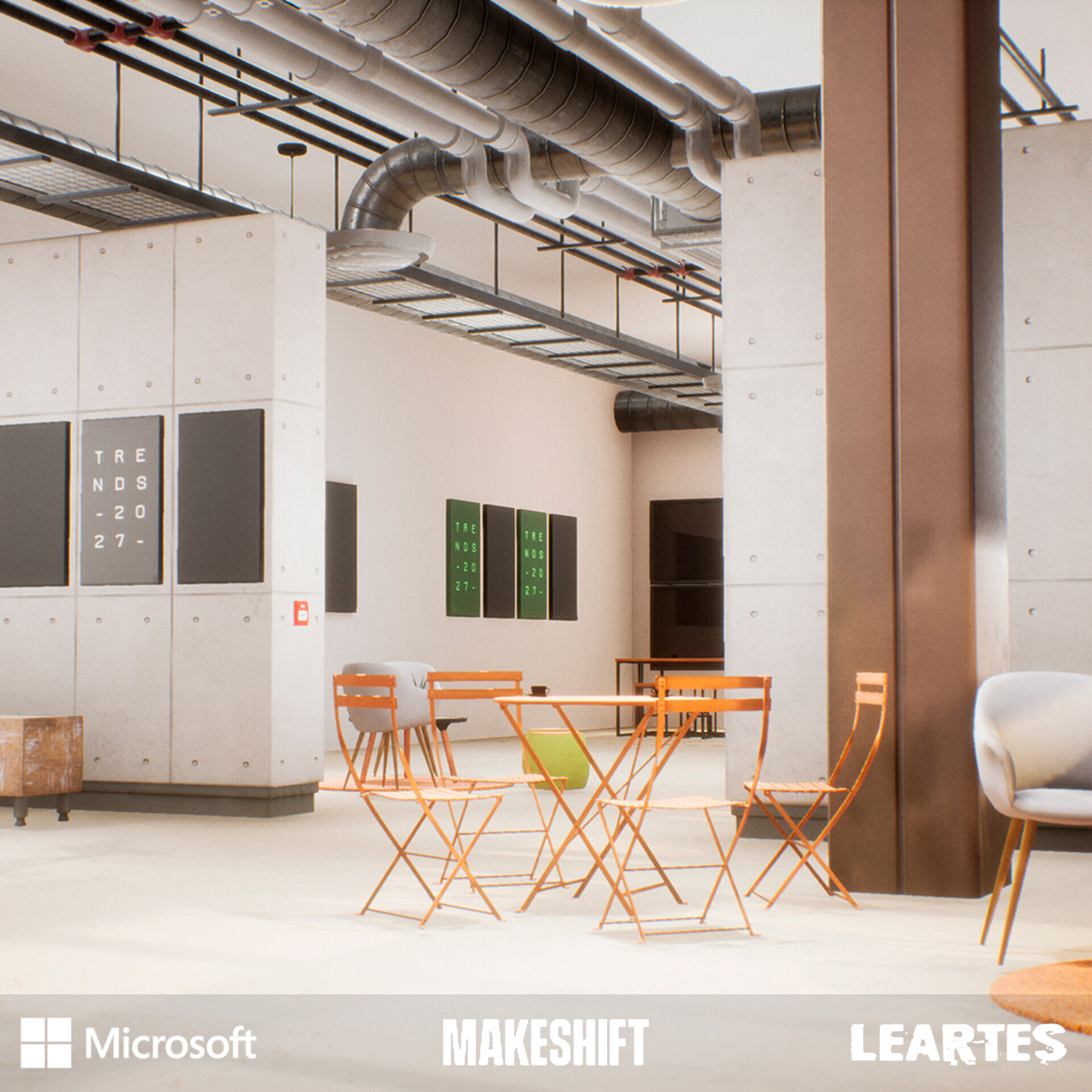 ArtStation - Project Natick/ Microsoft Lobby