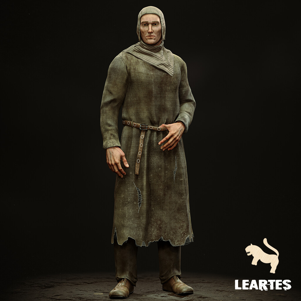 ArtStation - NPC Peasant, Dark Medieval Environment Megapack