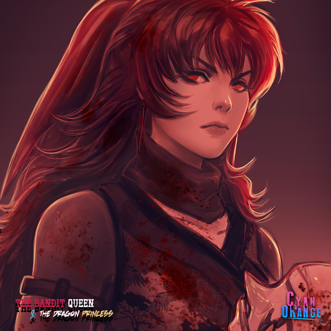 Cyan Orange - The Bandit Queen - Raven Branwen