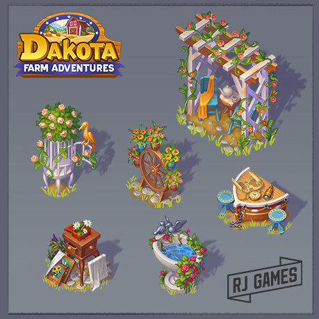 ArtStation - Isometric game assets